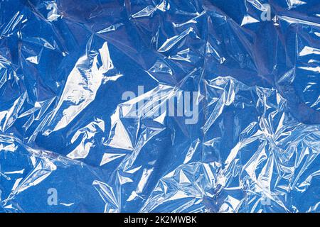 crumpled transparent plastic sheet Stock Photo - Alamy