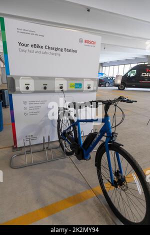 Detroit, Michigan - The Detroit Smart Parking Lab, a research center ...