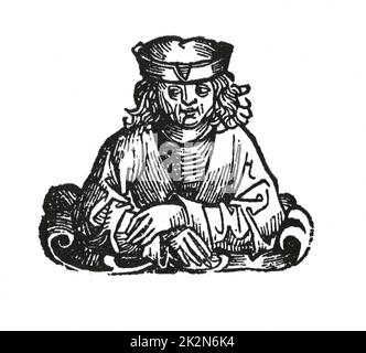 Anaximander (c.610 - c.546 BC), pre-Socratic Greek philosopher from the ...