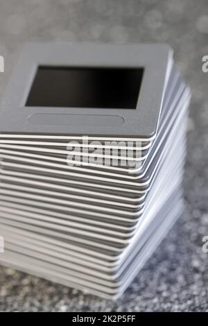 stacked slide frames Stock Photo - Alamy