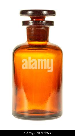 Pharmacy bottle, cut-out Stock Photo - Alamy