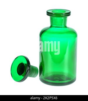 Pharmacy bottle, cut-out Stock Photo - Alamy