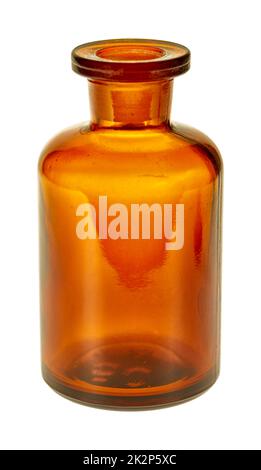 Pharmacy bottle, cut-out Stock Photo - Alamy