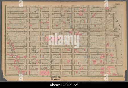 Part of First Ward. Cartographic. Maps. 1872. Lionel Pincus and ...