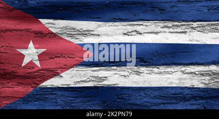 Cuba flag - realistic waving fabric flag Stock Photo - Alamy