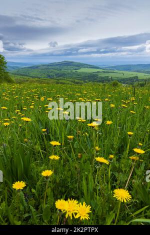 Spring landscape in White Carpathians, Czech Republic Stock Photo - Alamy