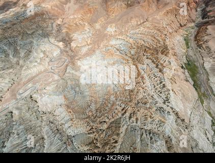 An aerial shot of land on earth for topographic maps Stock Photo - Alamy