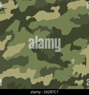 Green army flora background texture - Vector illustration Stock Photo ...