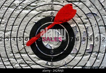 customer target mind team business development for marketing concept ...