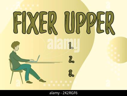 Handwriting text Home Repair. Conceptual photo maintenance or improving ...