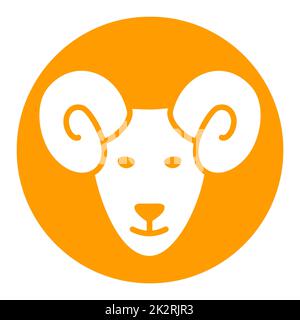 Sheep glyph icon. Farm animal vector illustration Stock Photo - Alamy