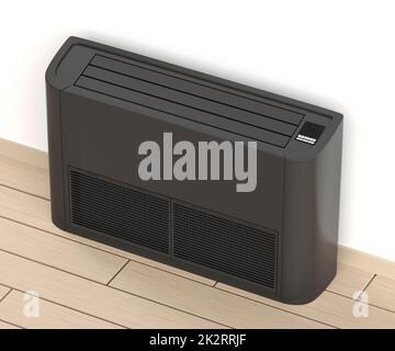 Floor mounted air conditioner Stock Photo - Alamy