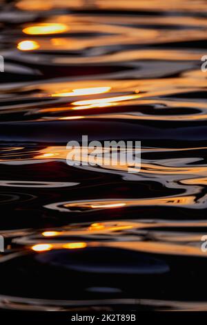 sun ray relection on water surface Stock Photo - Alamy