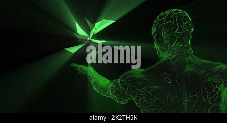 Intelligent Design Concept as a Business Science Art Stock Photo - Alamy