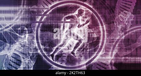 Biomedical Engineering as a Medicine Biology Art Stock Photo - Alamy