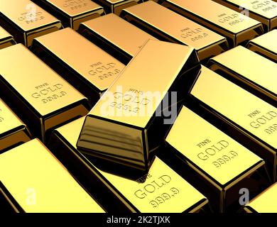 Golden bars background Stock Photo - Alamy