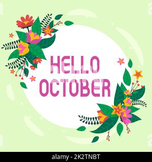 Inspiration showing sign Hello Spring. Word for Welcoming the season ...