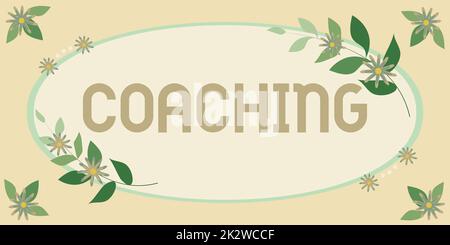 Handwriting text 7 Coaching. Business showcase Refers to a number of ...