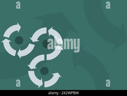 Abstract arrow symbol design symbolizing successfully accomplishing ...