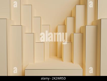 Simple light symmetrical geometric background for design and decoration ...