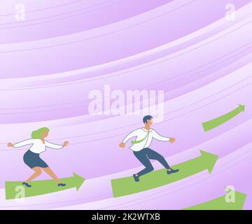 Arrows Guiding Two Collaborating Colleagues Towards Better Financial ...