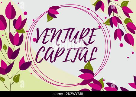 Writing displaying text Venture Capital. Conceptual photo available for ...