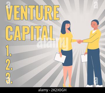 Text showing inspiration Capital Growth. Conceptual photo increase in ...