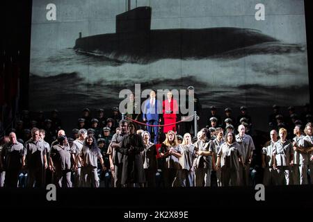 slaves in AIDA by Giuseppe Verdi at The Royal Opera, Covent Garden ...