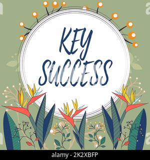 secret of success text. Business concept . Infographic Elements ...