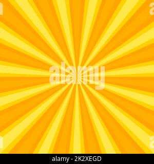 Radial yellow sun rays, bright web template texture background - Vector ...