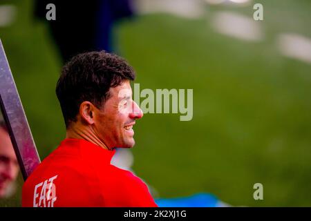 Ljubljana, Slovenia 20220923. Manchester City's physiotherapist Mario ...
