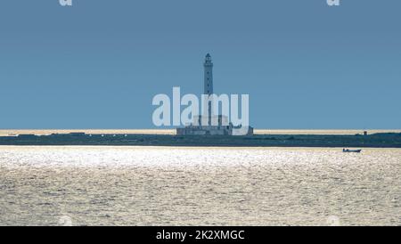 Italy, Apulia, Gallipoli, Sant Andrea island lighthouse Stock Photo - Alamy
