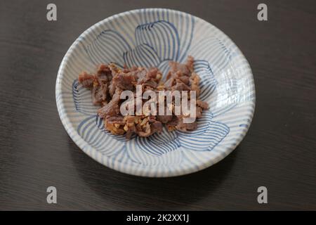 Fried Pork with Garlic and Pepper,Thai Food Stock Photo - Alamy