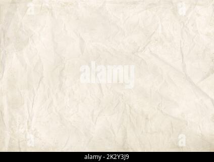 Old crumpled paper texture background. Vintage wallpaper Stock Photo ...