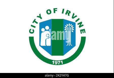 The flag of the city of Merced California USA Stock Photo - Alamy