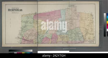 . North Part of Hempstead Queens Co. L. I. English: This scarce and ...