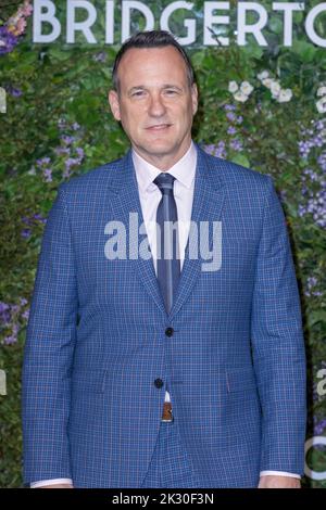 Tom Verica attends the World Premiere of "Bridgerton" Season 2 at The ...