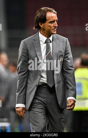 Milan, Italy, 23st September 2022. Match Italy - England, UEFA Nations ...