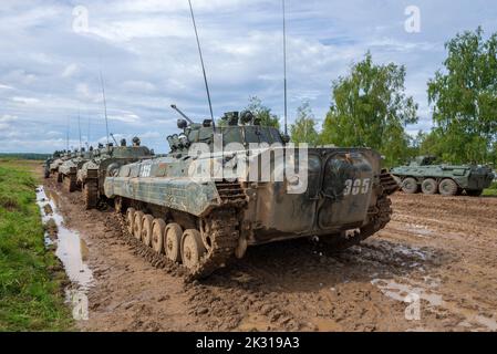Russian infantry fighting vehicle BMP-2 Stock Photo - Alamy