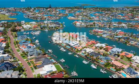 One beautiful day on Raby Bay, Queensland Stock Photo - Alamy