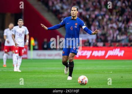 WARSAW - Virgil van Dijk of the Netherlands during the World Cup ...