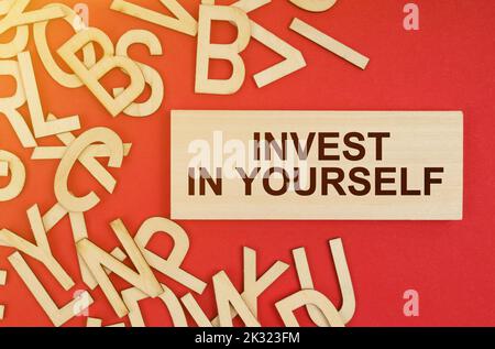 Word writing text Invest In Yourself. Business photo showcasing learn ...