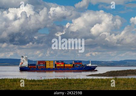 Coastal container ship Endurance Stock Photo - Alamy