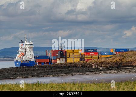 Coastal container ship Endurance Stock Photo - Alamy