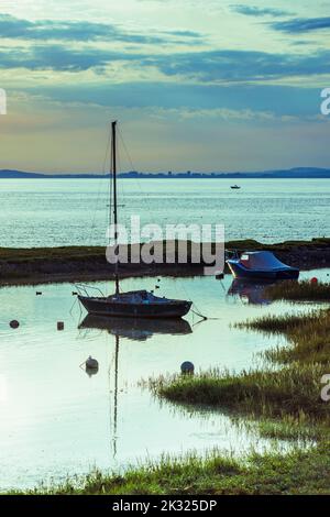 Calm evening down on the pill Stock Photo - Alamy