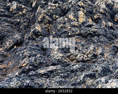 Beautiful rock deposits as a background. Stone layers close-up, full ...
