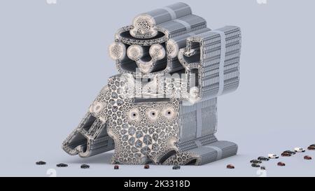 Reinforced concrete can be molded into a limitless range of shapes ...