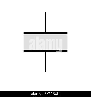 parallel plate capacitor in circuit Stock Vector Image & Art - Alamy