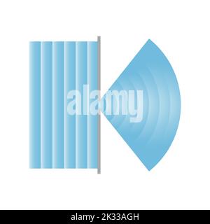 diffraction of light waves diagram Stock Vector Image & Art - Alamy
