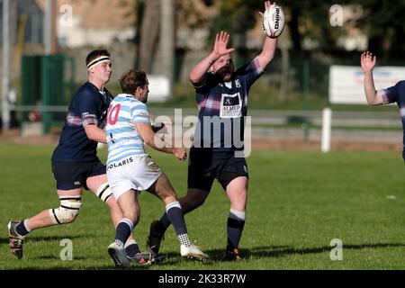 Selkirk, UK. 24th Sep, 2022. Tennent's Scottish Premiership Rugby ...